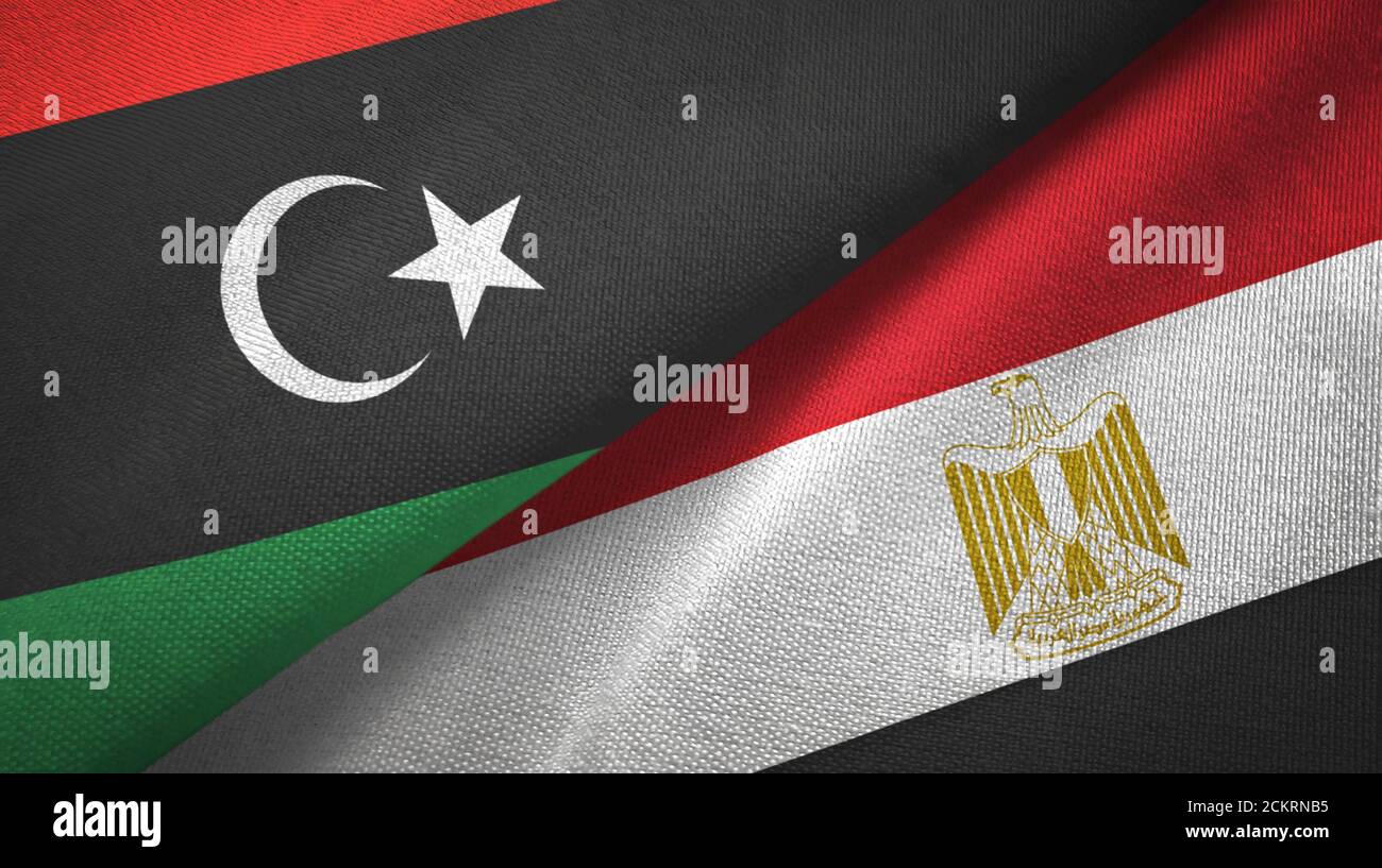 Libya egypt flag hi-res stock photography and images - Alamy