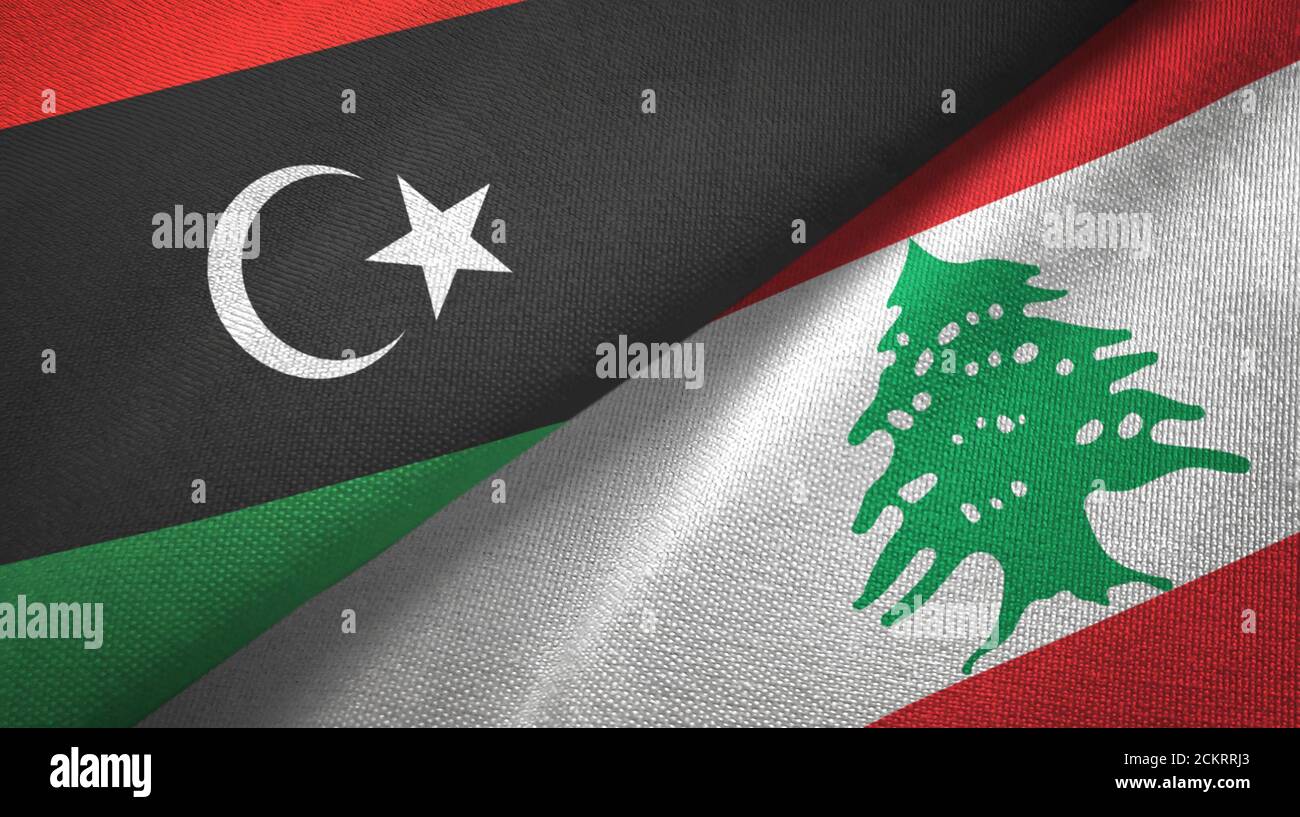 Libya lebanon flag hi-res stock photography and images - Alamy