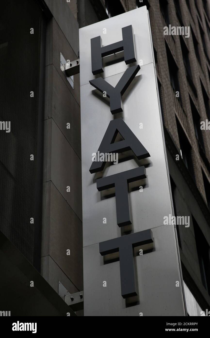 Hyatt times square hi-res stock photography and images - Alamy