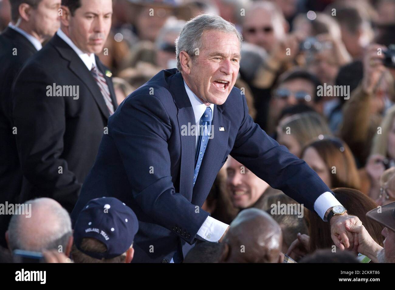 George w bush supporters hi-res stock photography and images - Alamy