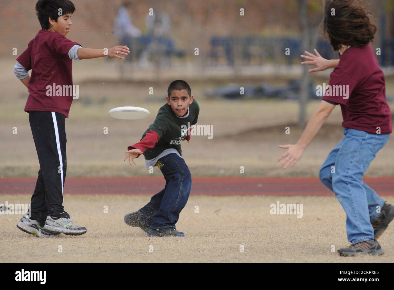 Austin, Texas, December 15, 2008: Sixth and seventh grade middle school ...