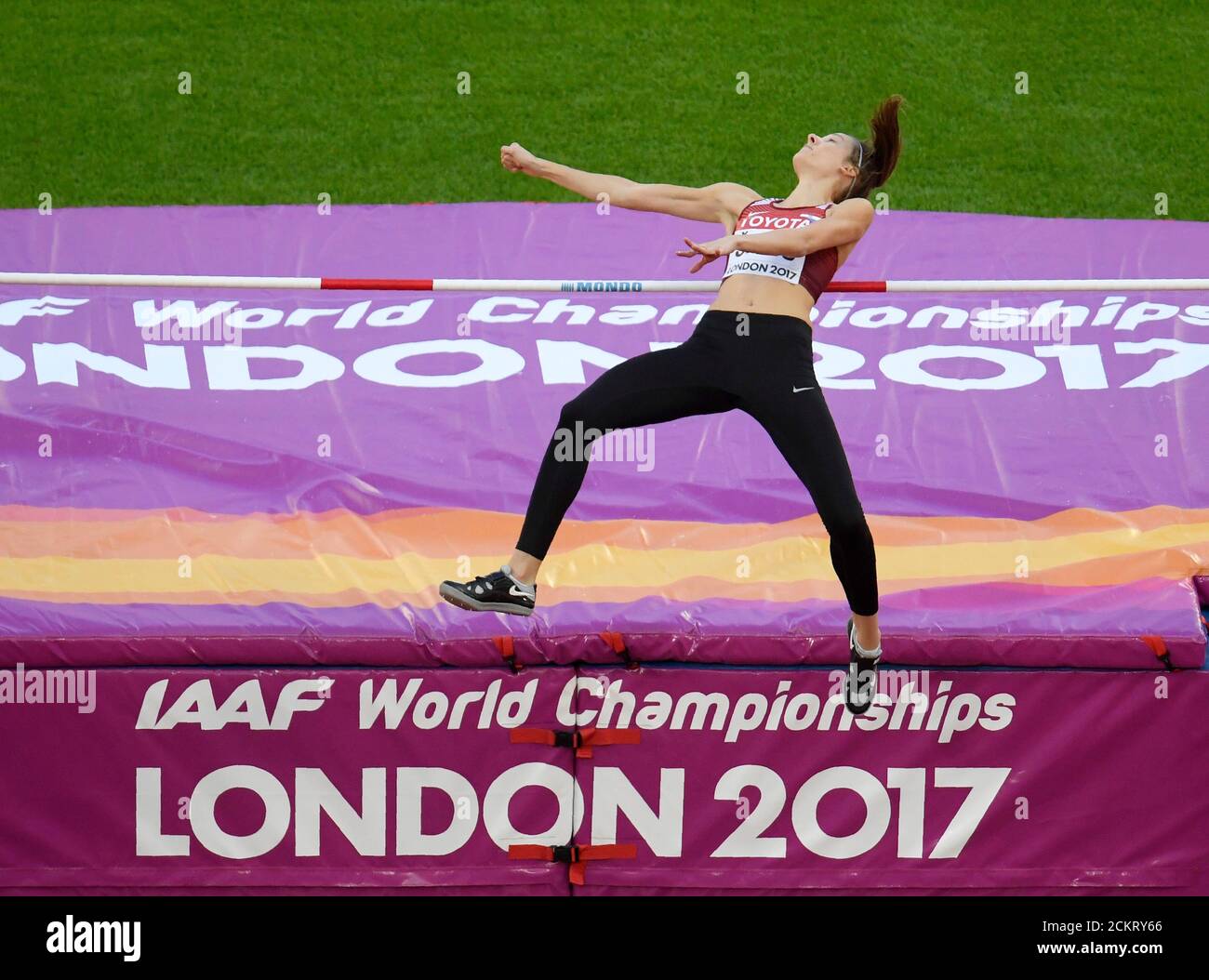 Ana simic high jump hi-res stock photography and images - Alamy