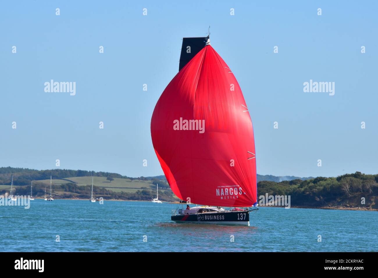 Yachts, The Solent Stock Photo - Alamy