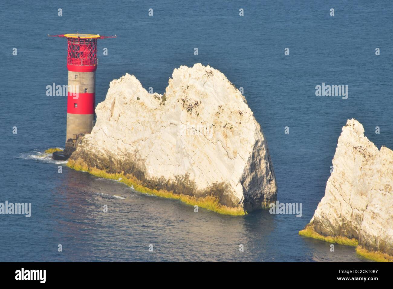 The Needles Lighthouse, Isle of Wight Stock Photo - Alamy