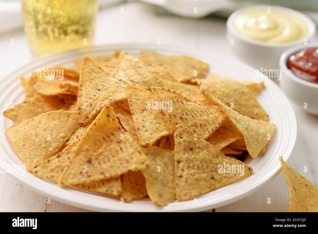 Nacho plate hi-res stock photography and images - Alamy