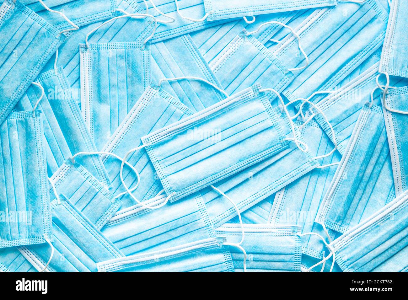 Top view surgical masks face hi-res stock photography and images - Alamy