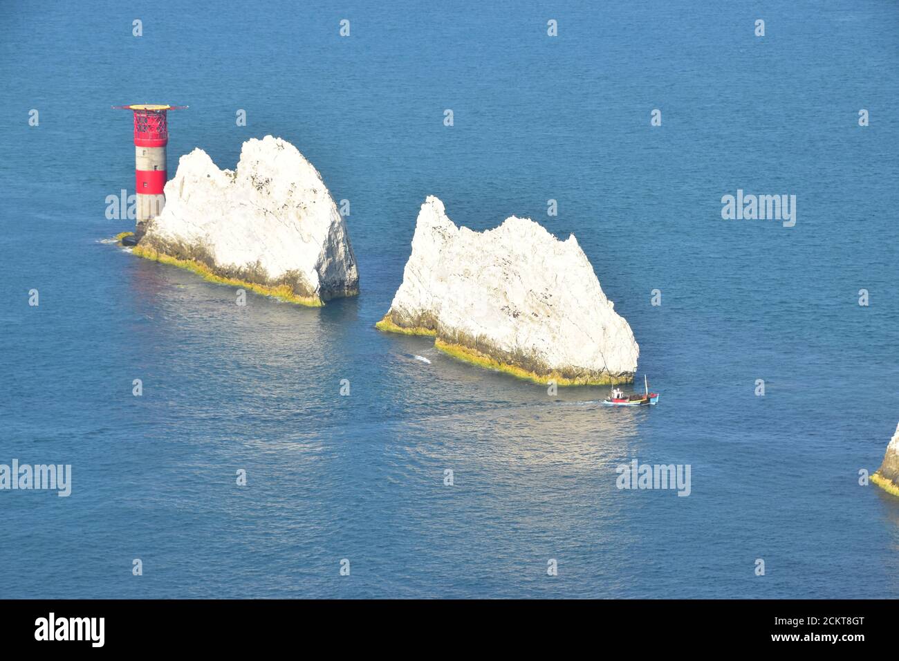 The Needles Lighthouse, Isle of Wight Stock Photo - Alamy