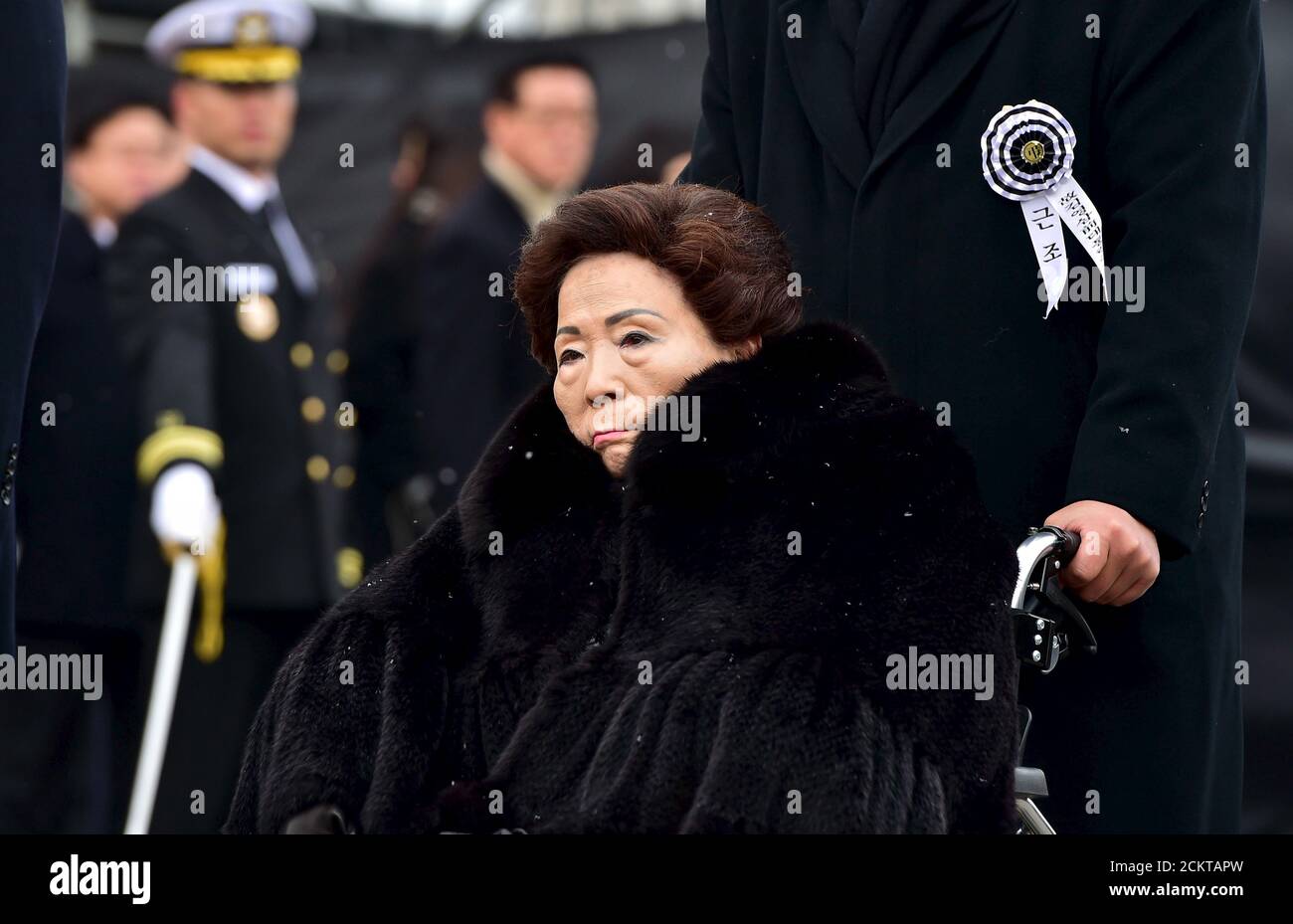 South president kim young sam wife hi-res stock photography and images ...