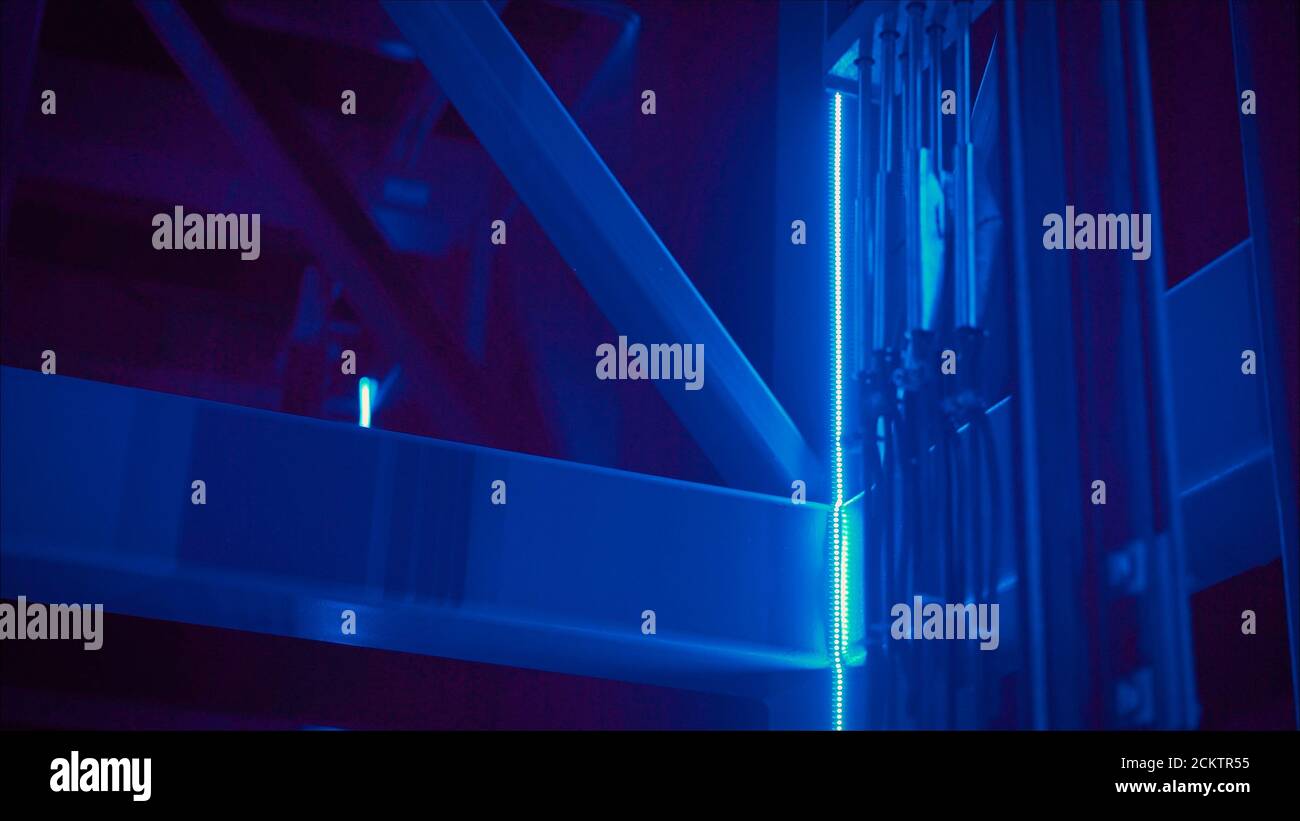 Abstract blue background. Trendy blue tech background Stock Photo - Alamy