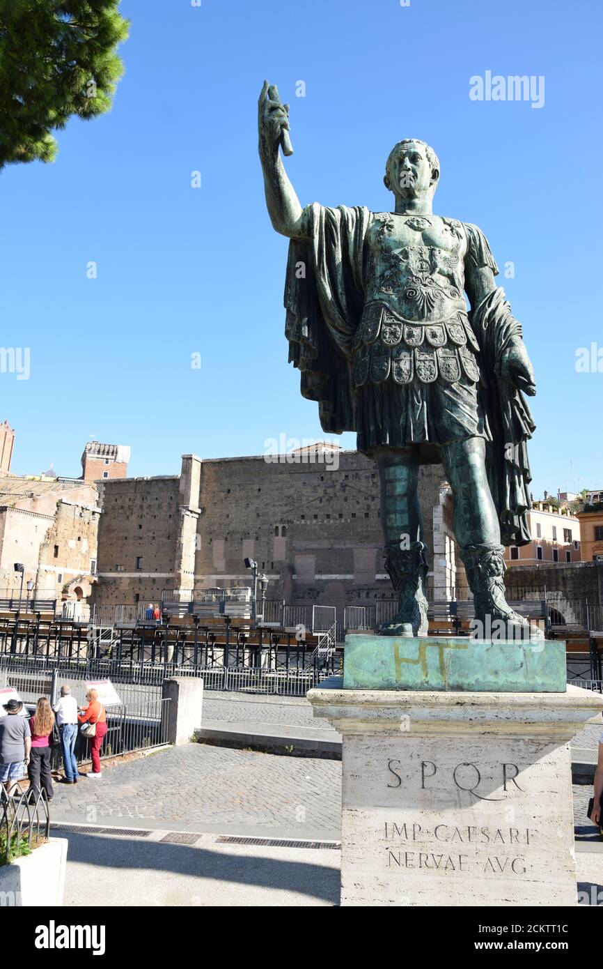 Caesar nerva trajan augustus hi-res stock photography and images - Alamy