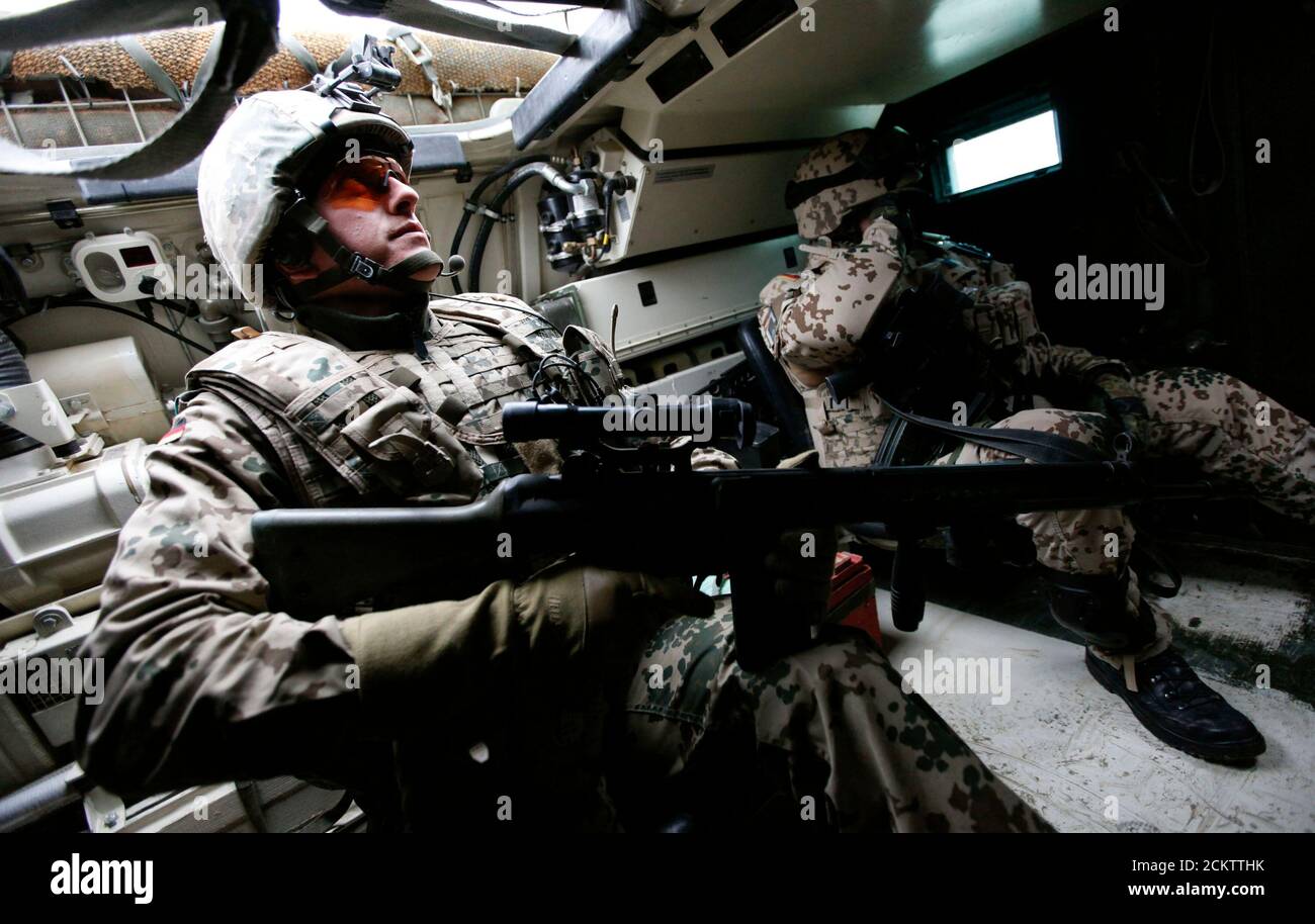 German bundeswehr soldiers armoured infantry hi-res stock photography ...