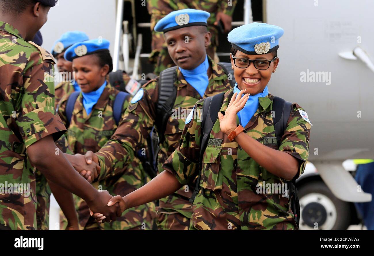 Kenya defence force kdf soldiers hi-res stock photography and images ...