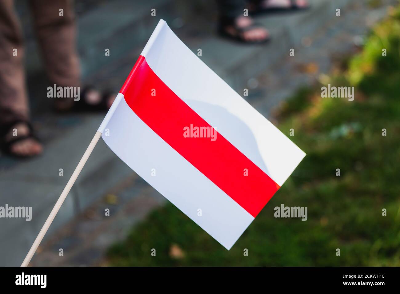 White belarusian flag hi-res stock photography and images - Alamy