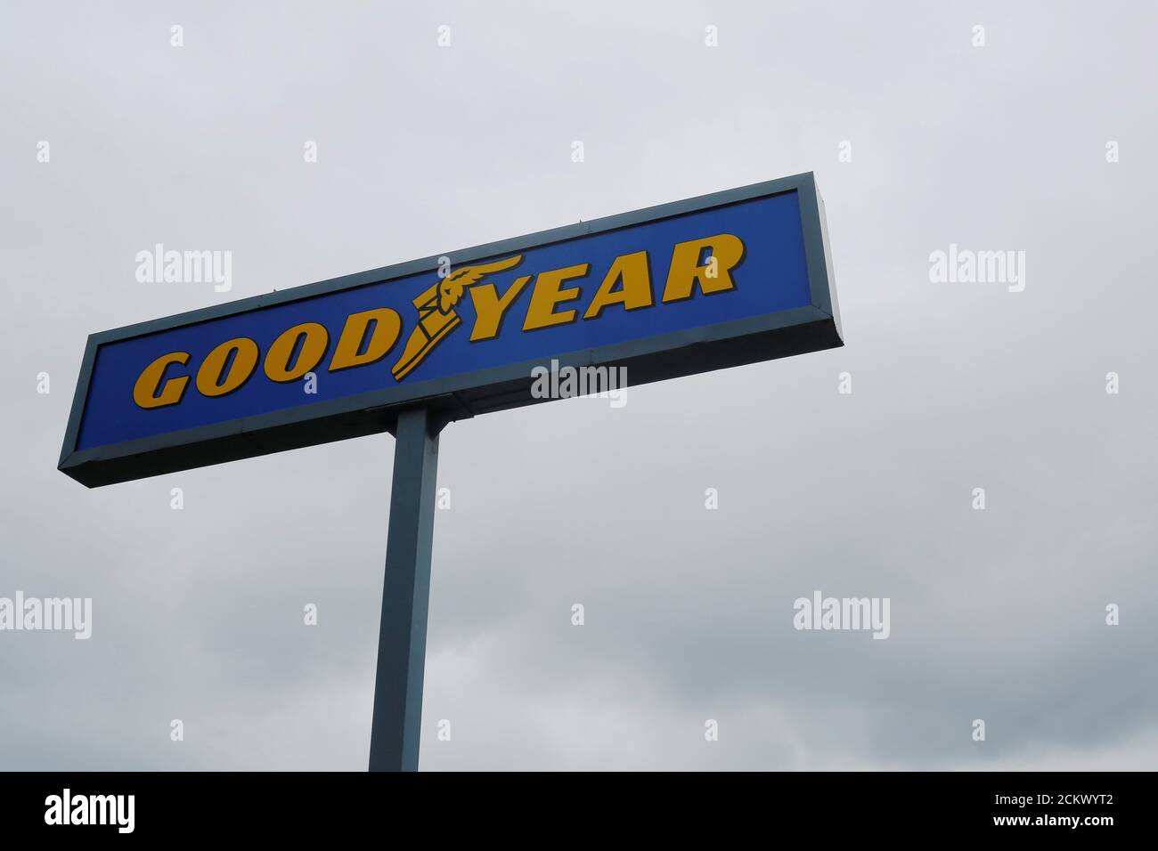 Goodyear sign hi-res stock photography and images - Alamy