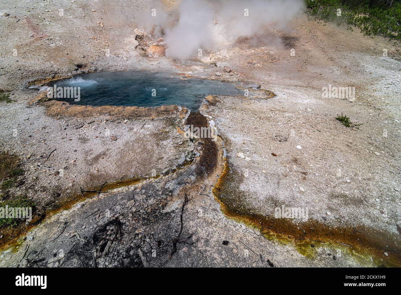 Beryl Spring, Yellowstone National Park Stock Photo - Alamy