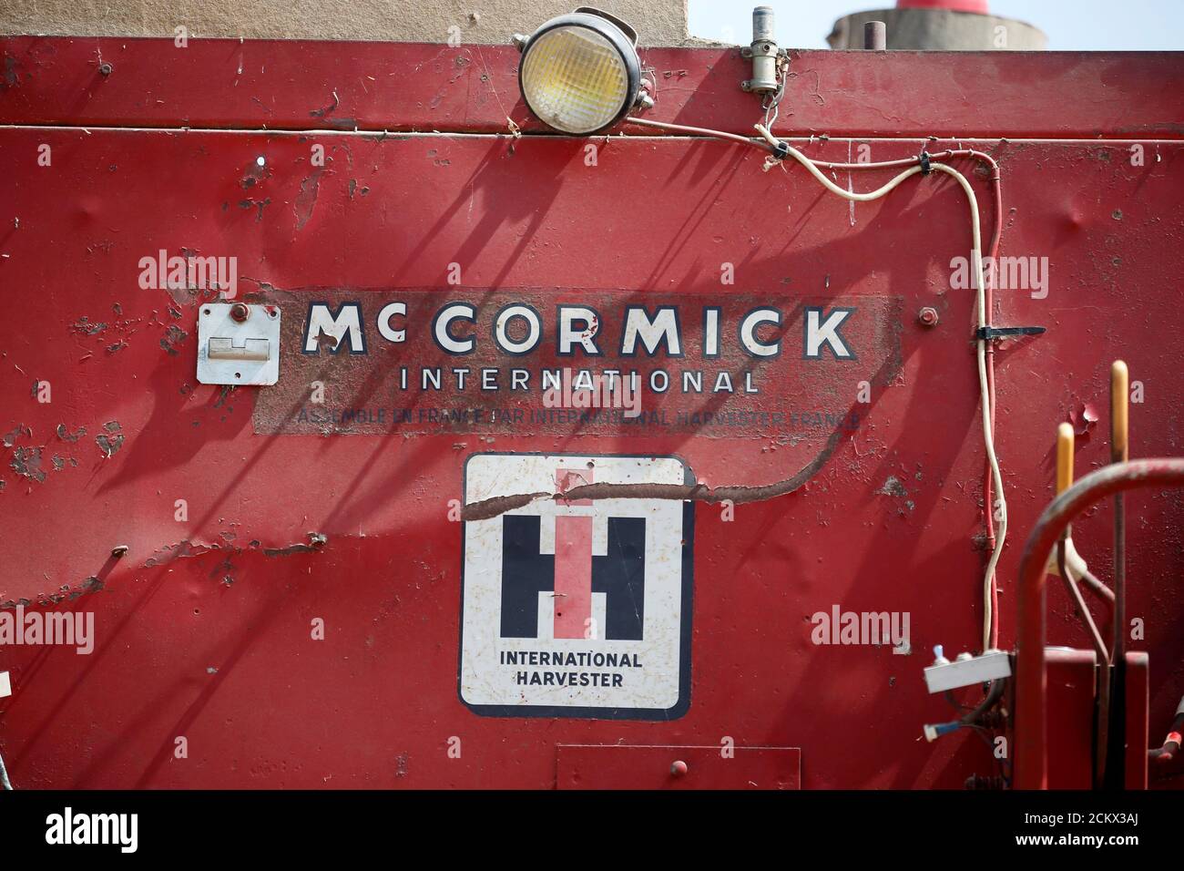 Mccormick combine hi-res stock photography and images - Alamy