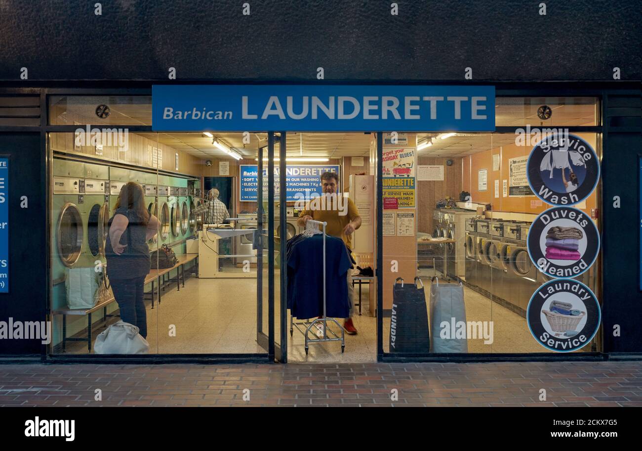 London laundrette hi-res stock photography and images - Alamy