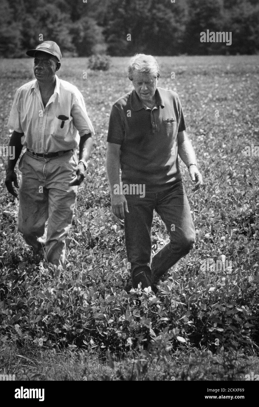 President Jimmy Carter, his brother Billy Carter and the Carter’s ...