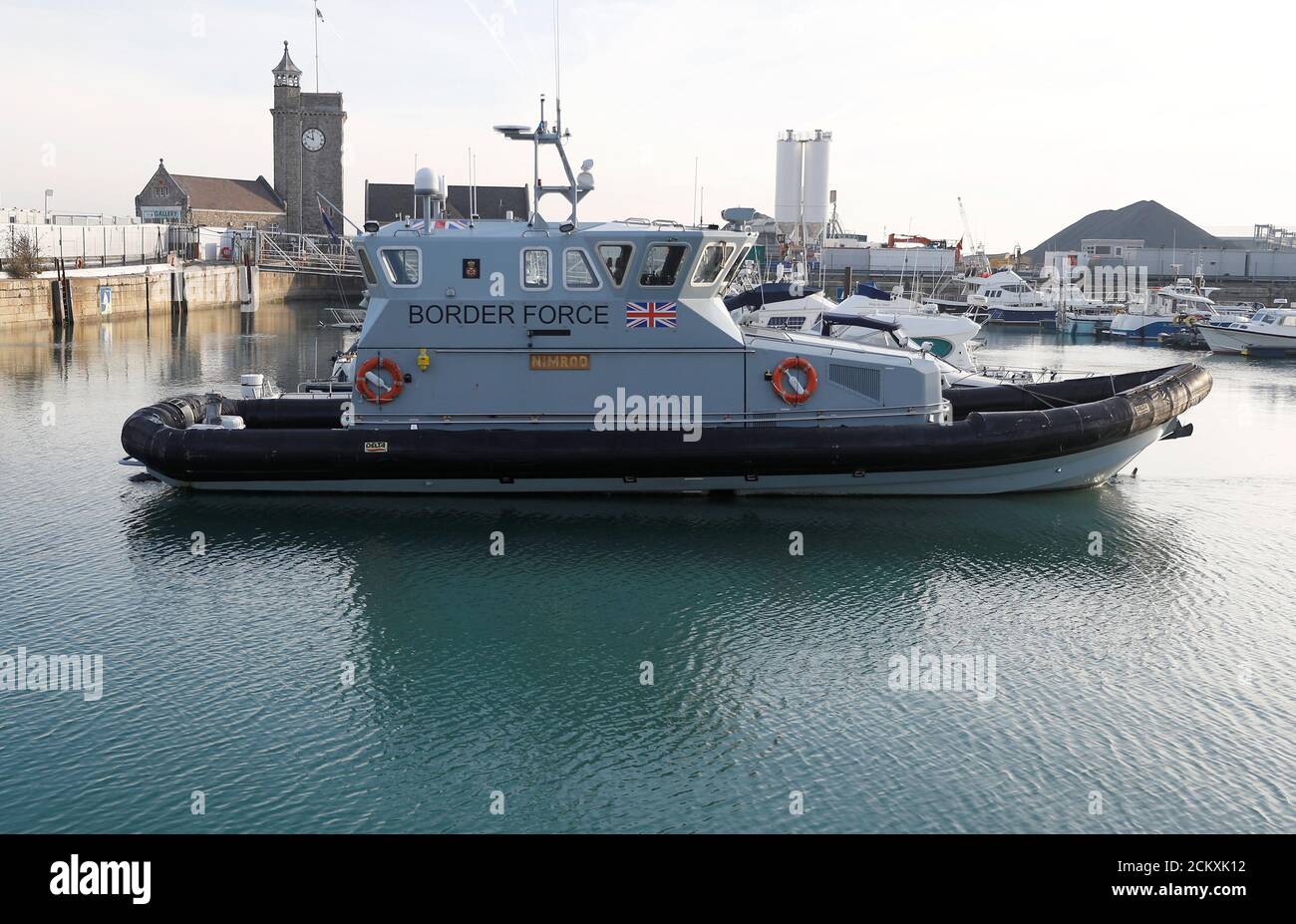 Border force coastal patrol vessel hi-res stock photography and images ...