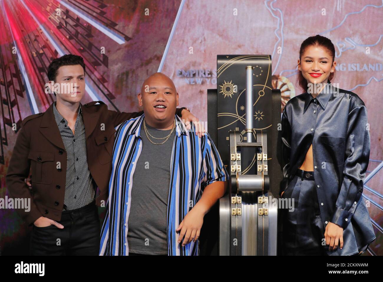 Tom holland spiderman new york hi-res stock photography and images - Alamy