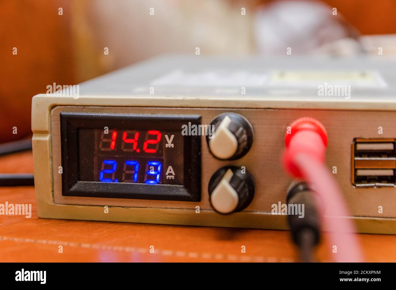 Electronic measuring instrument. Function generator and Multimeter ...