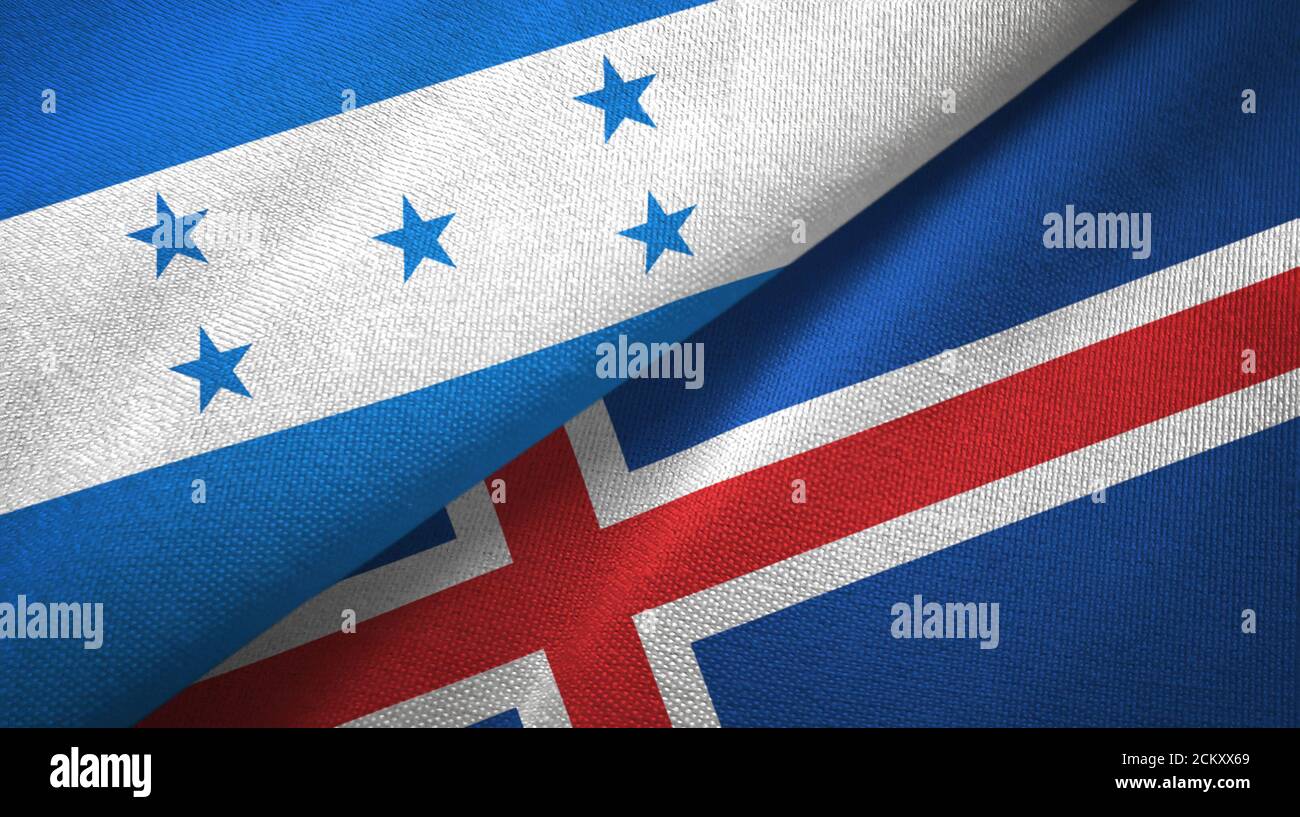 Iceland honduras flag hi-res stock photography and images - Alamy