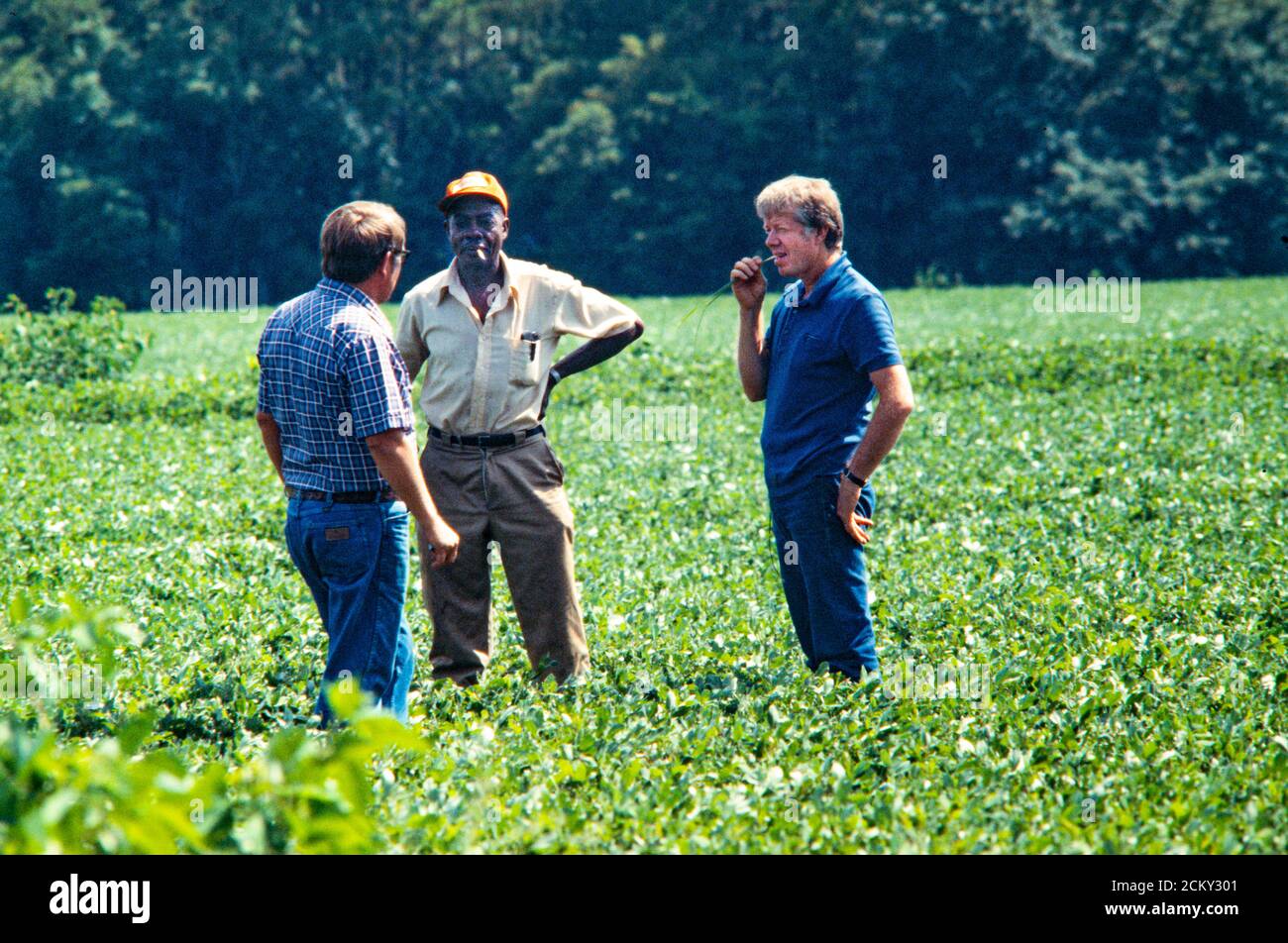 President Jimmy Carter, his brother Billy Carter and the Carter’s ...