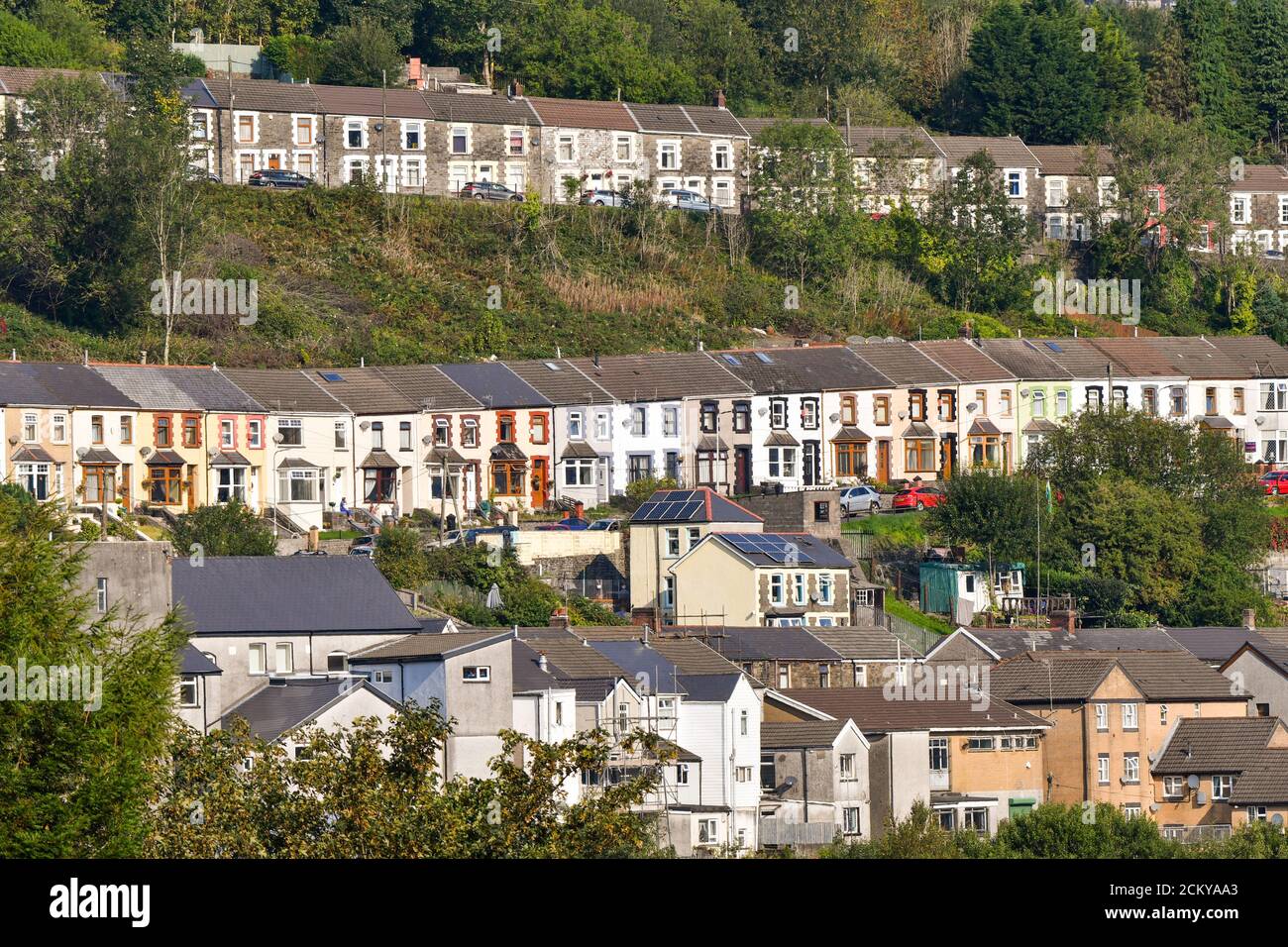 Rhondda valley hi-res stock photography and images - Alamy