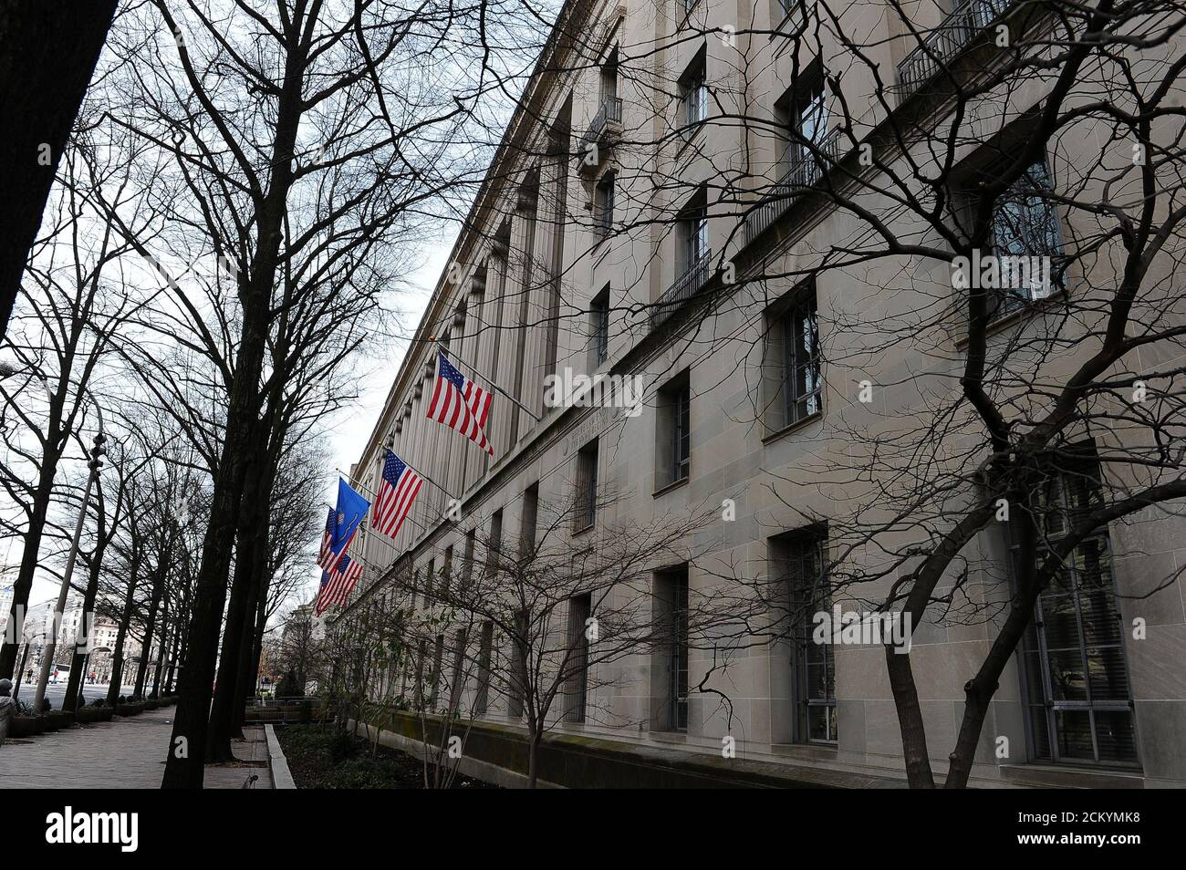 Robert F Kennedy Department Of Justice Building High Resolution Stock ...