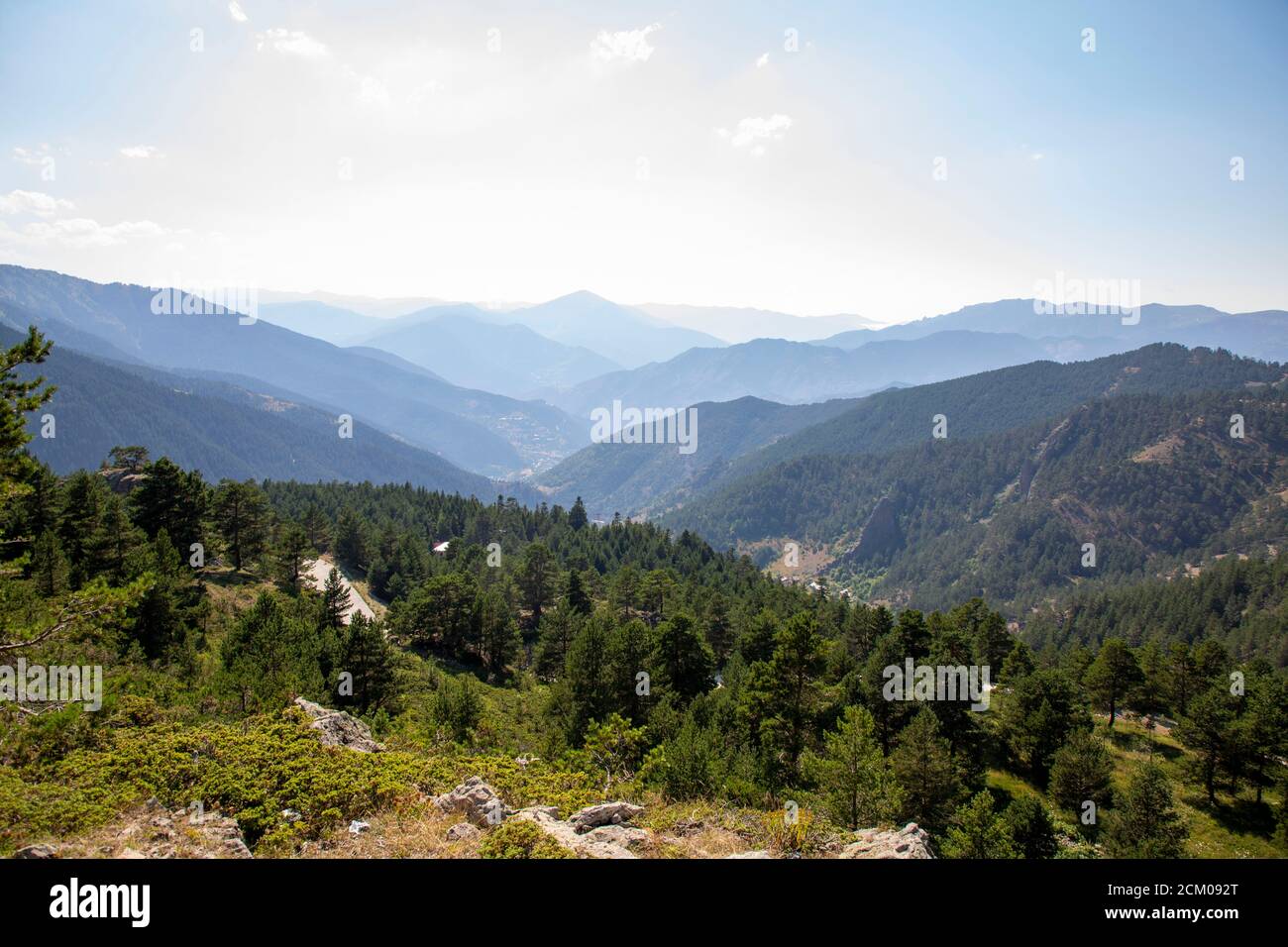Zigana highland mountain scenery in the Black Sea region of , Gumushane ...