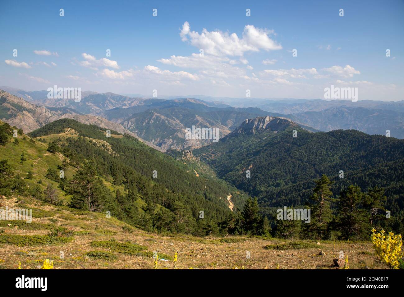 Zigana highland mountain scenery in the Black Sea region of , Gumushane ...
