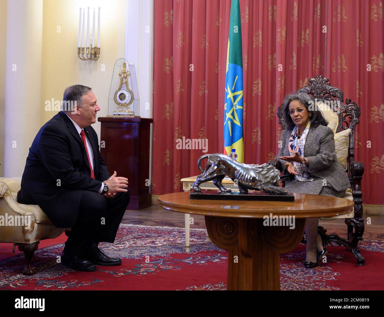 Ethiopian president sahle work zewde hi-res stock photography and ...
