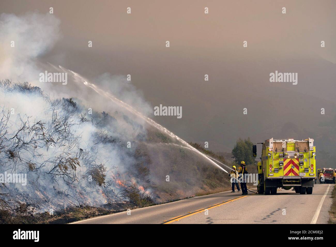 California Wildfire 2020 Firefighters High Resolution Stock Photography ...