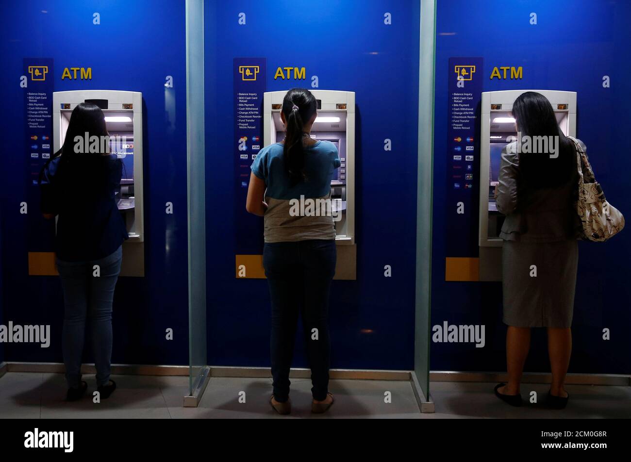 The philippines banking machine hi-res stock photography and images - Alamy