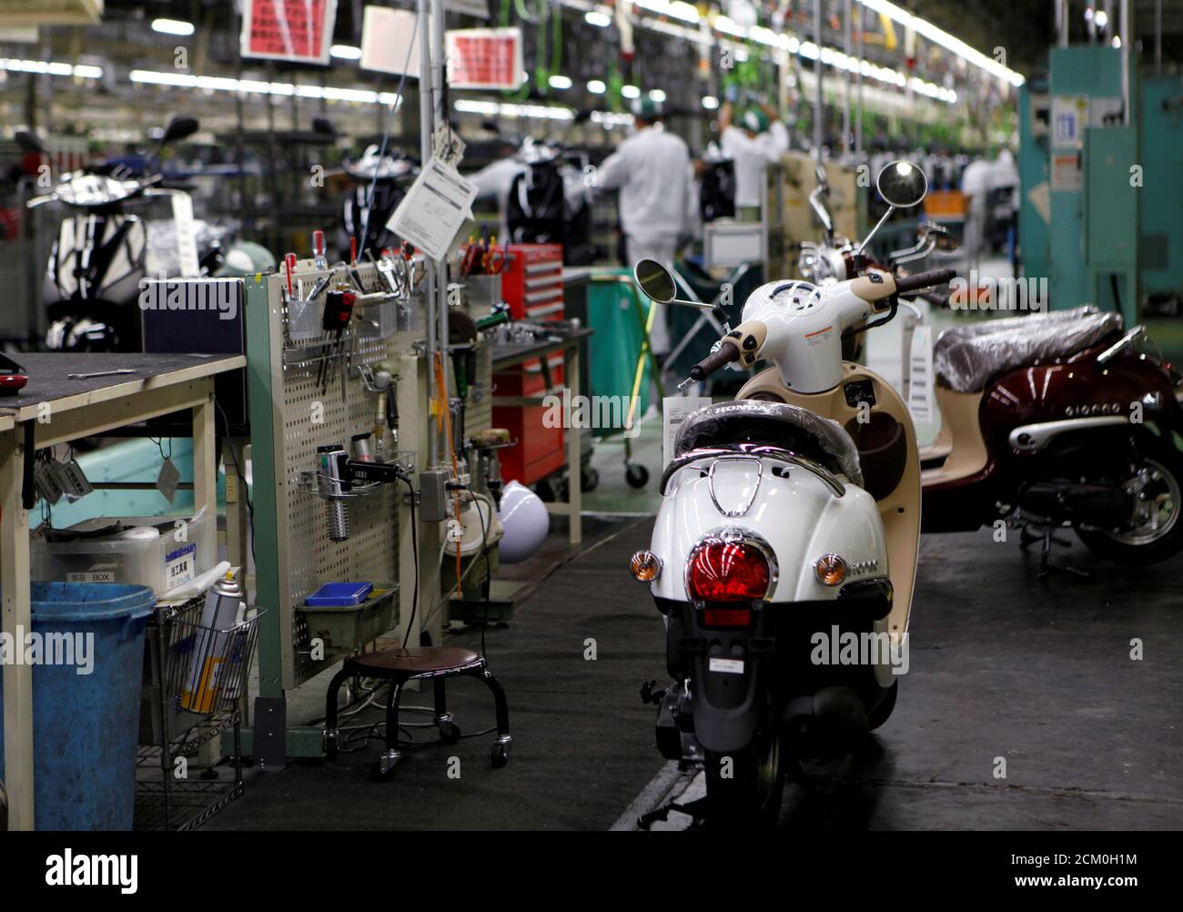 Honda scooters hi-res stock photography and images - Alamy