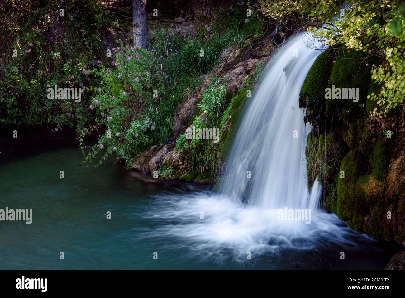Beautiful waterfall in the park - great for wallpapers Stock Photo - Alamy
