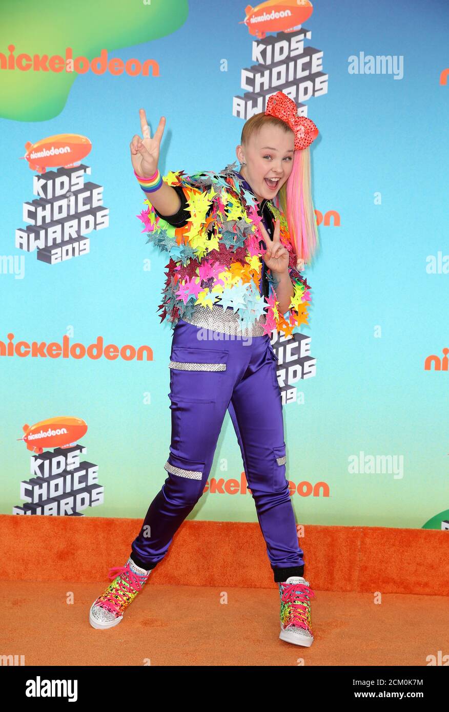 Jojo siwa kids choice awards hi-res stock photography and images - Alamy