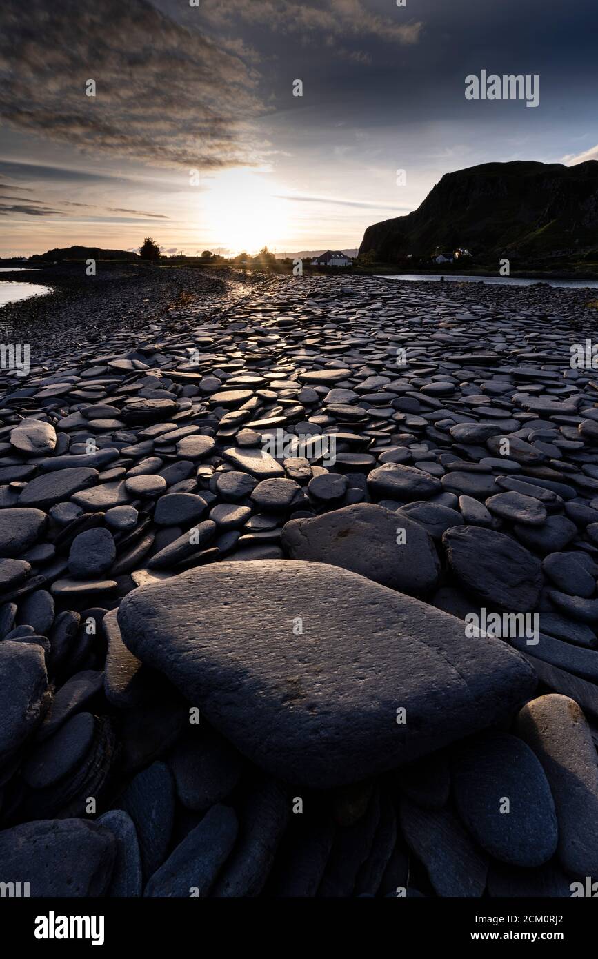 Slates beach hi-res stock photography and images - Alamy