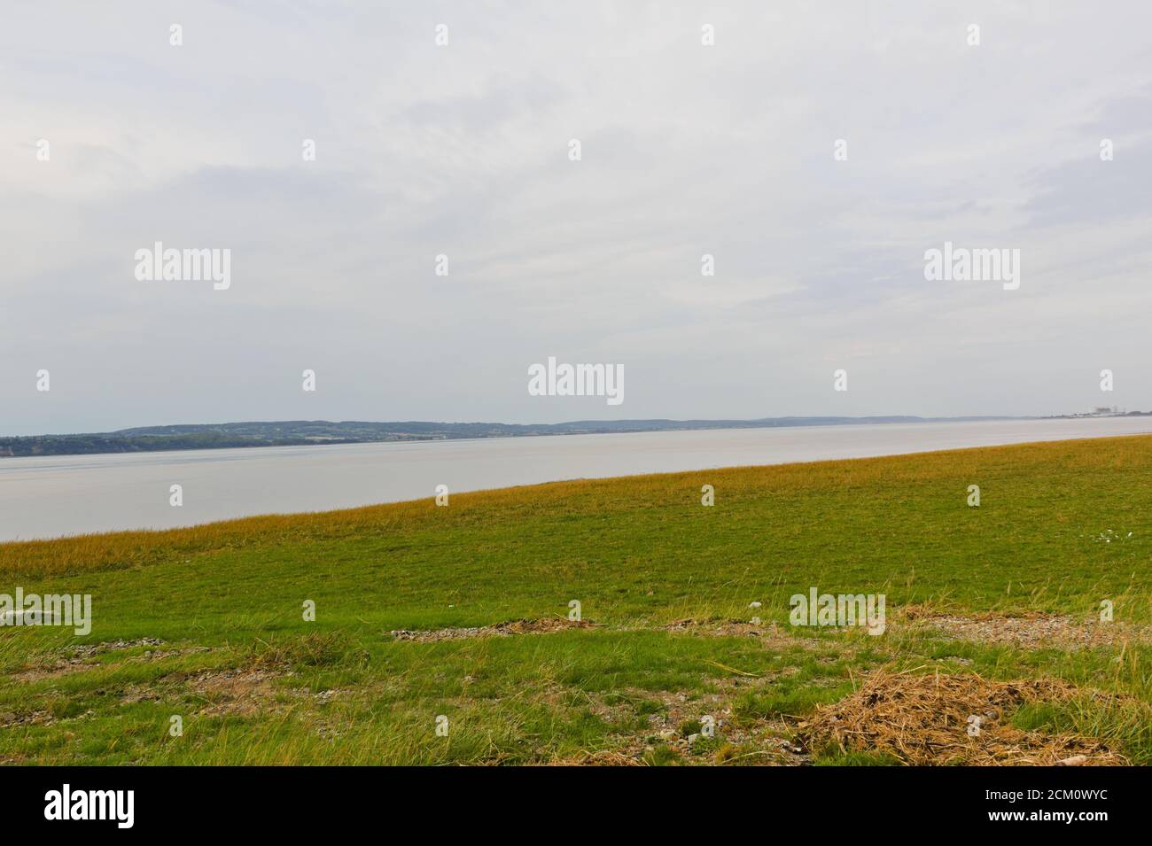 landscape of Severn estuary Stock Photo - Alamy
