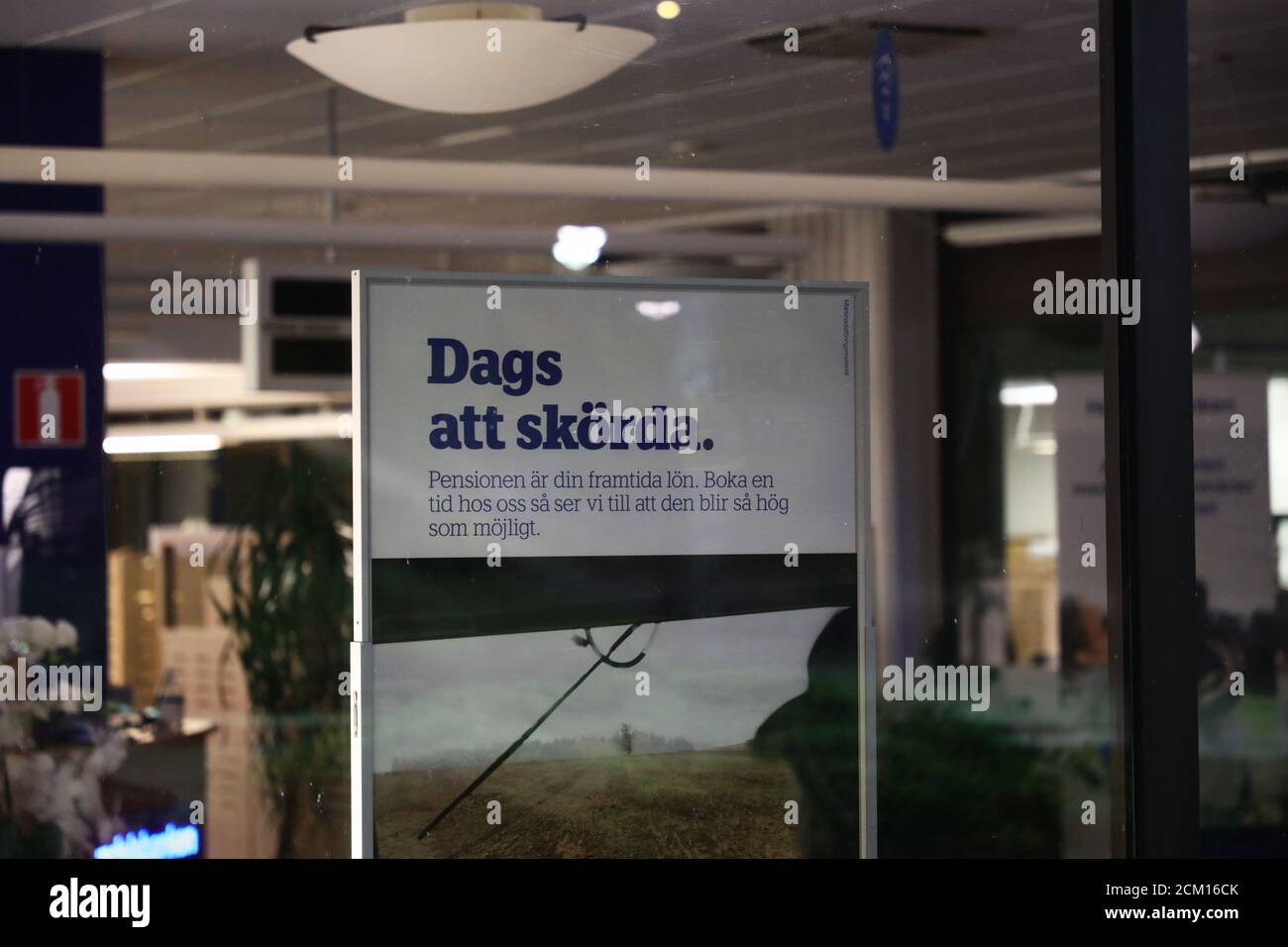 Motala, Sweden 20200916 Handelsbanken closes half of the bank branches ...