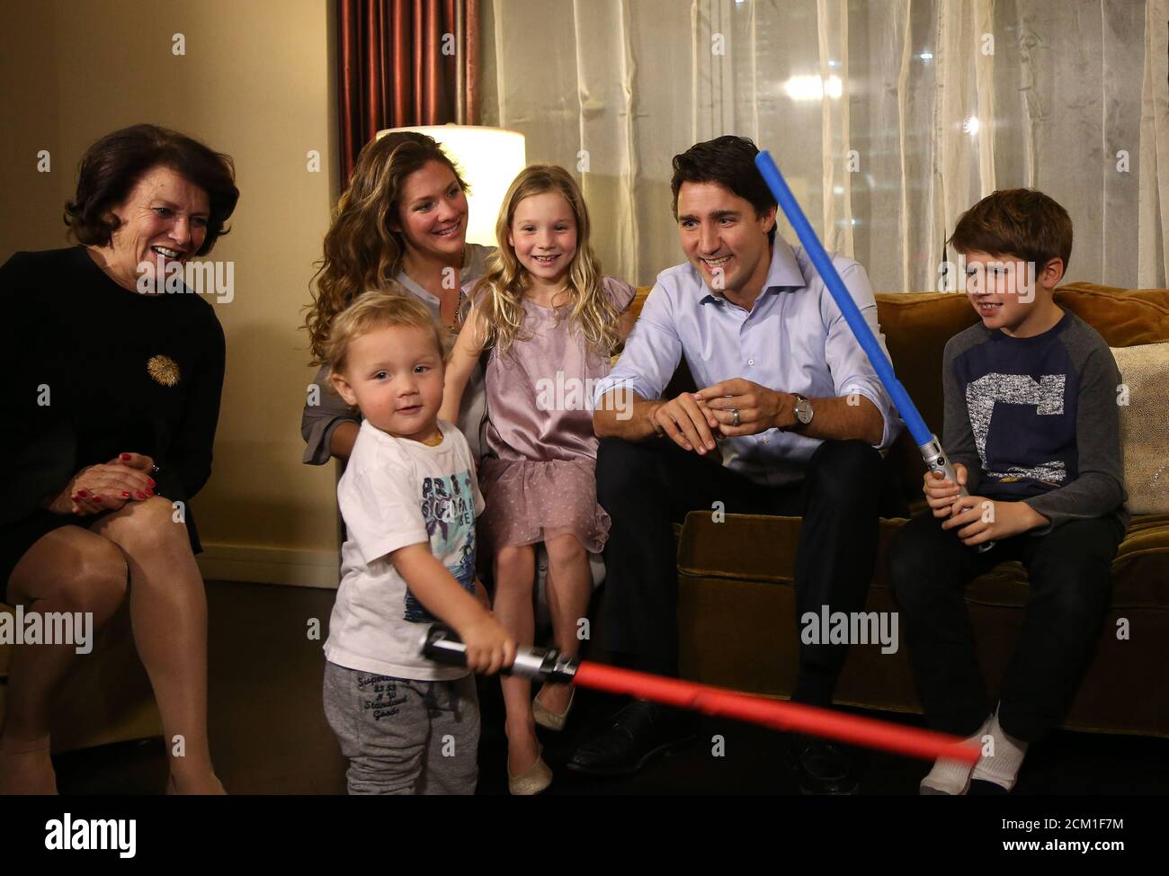 Margaret trudeau and justin trudeau hi-res stock photography and images ...