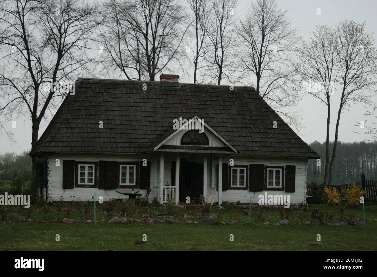 Traditional Polish House Stock Photo - Alamy