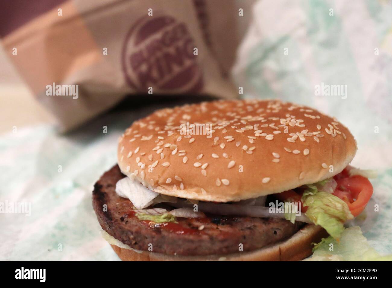 Burger king impossible whopper hi-res stock photography and images - Alamy
