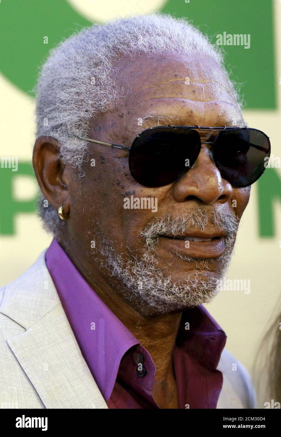 Morgan freeman red carpet hi-res stock photography and images - Alamy