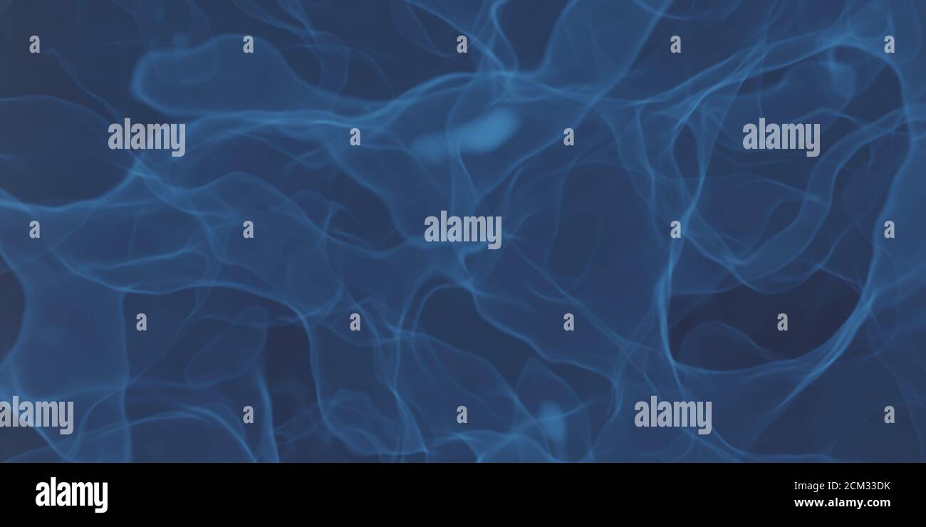 3D render of Blue nebullar, background concept Stock Photo - Alamy