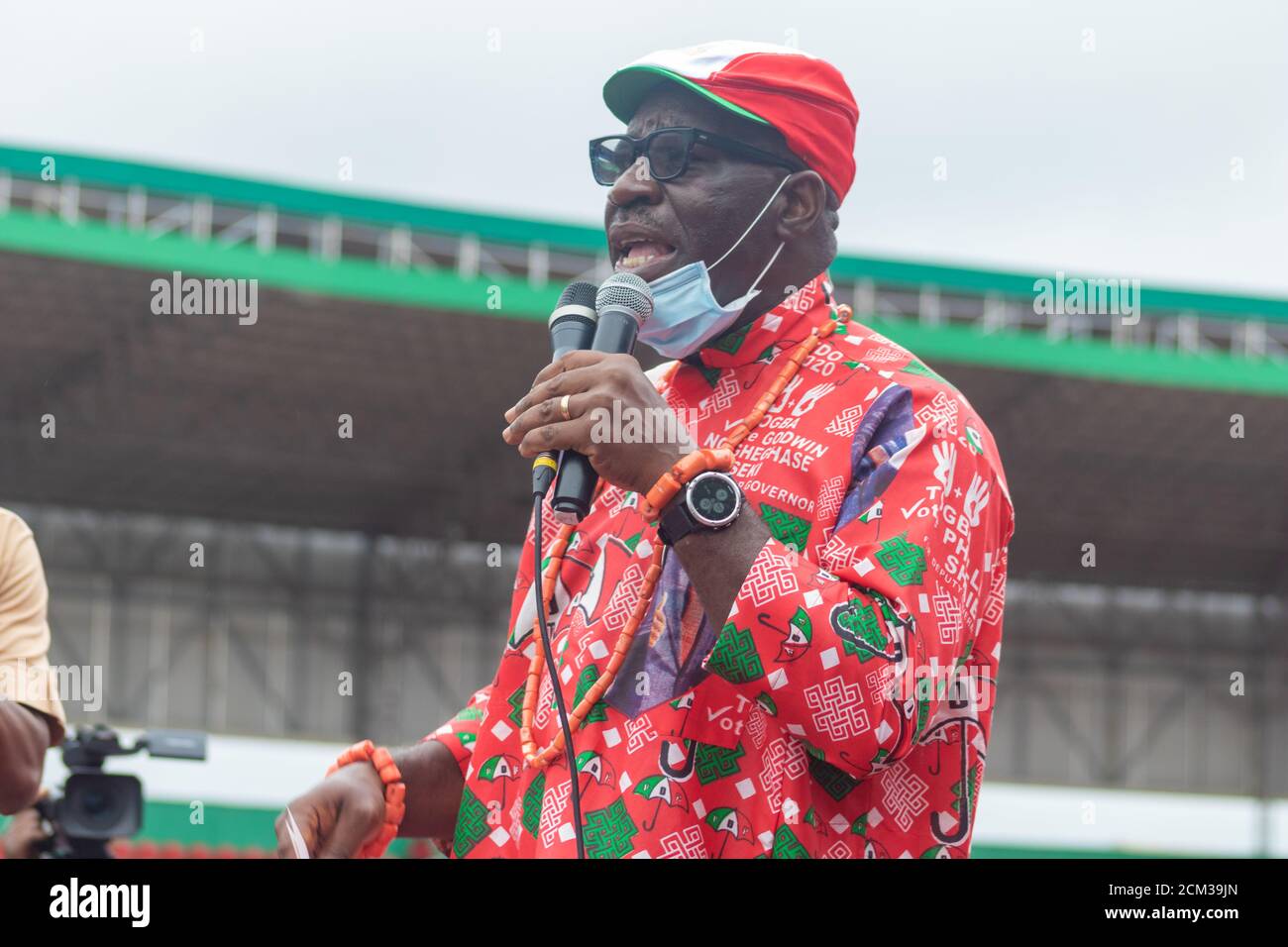 Edo State 2020 Governorship Electon Winner, Godwin Obaseki Stock Photo ...
