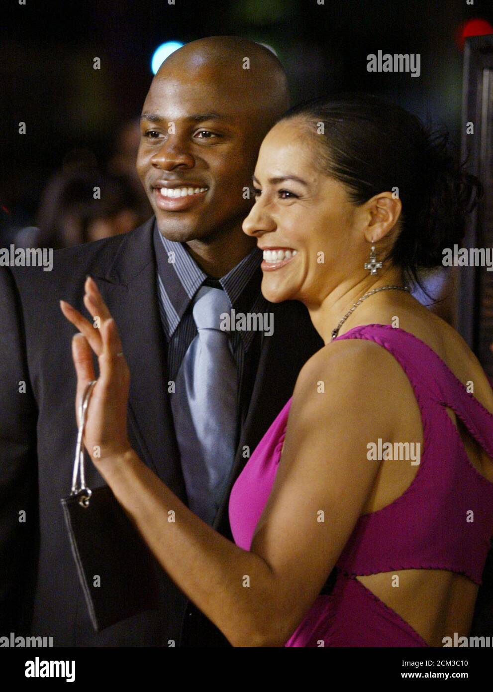 Derek luke wife hi-res stock photography and images - Alamy