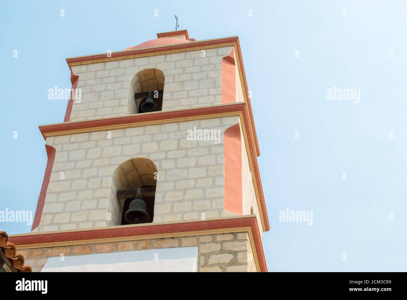 Bells spanish mission bell tower hi-res stock photography and images ...