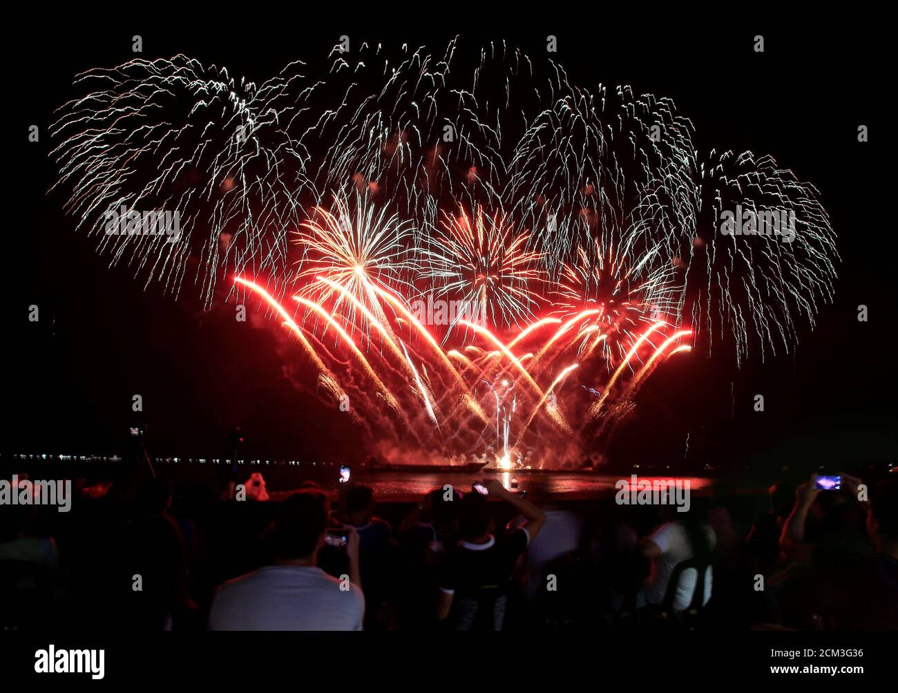 Philippine international pyromusical competition hi-res stock ...
