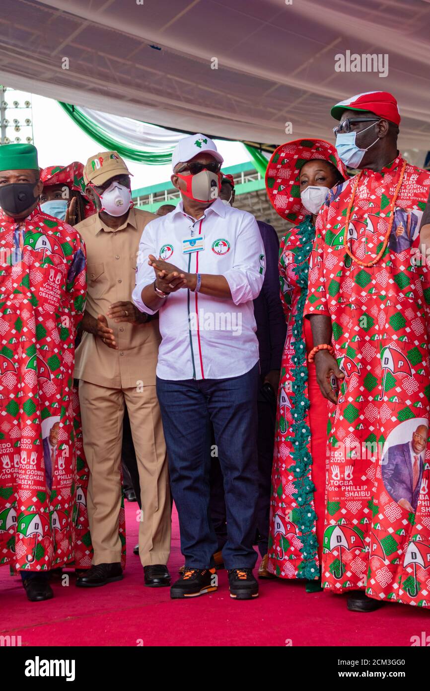 Governor of edo state hi-res stock photography and images - Alamy